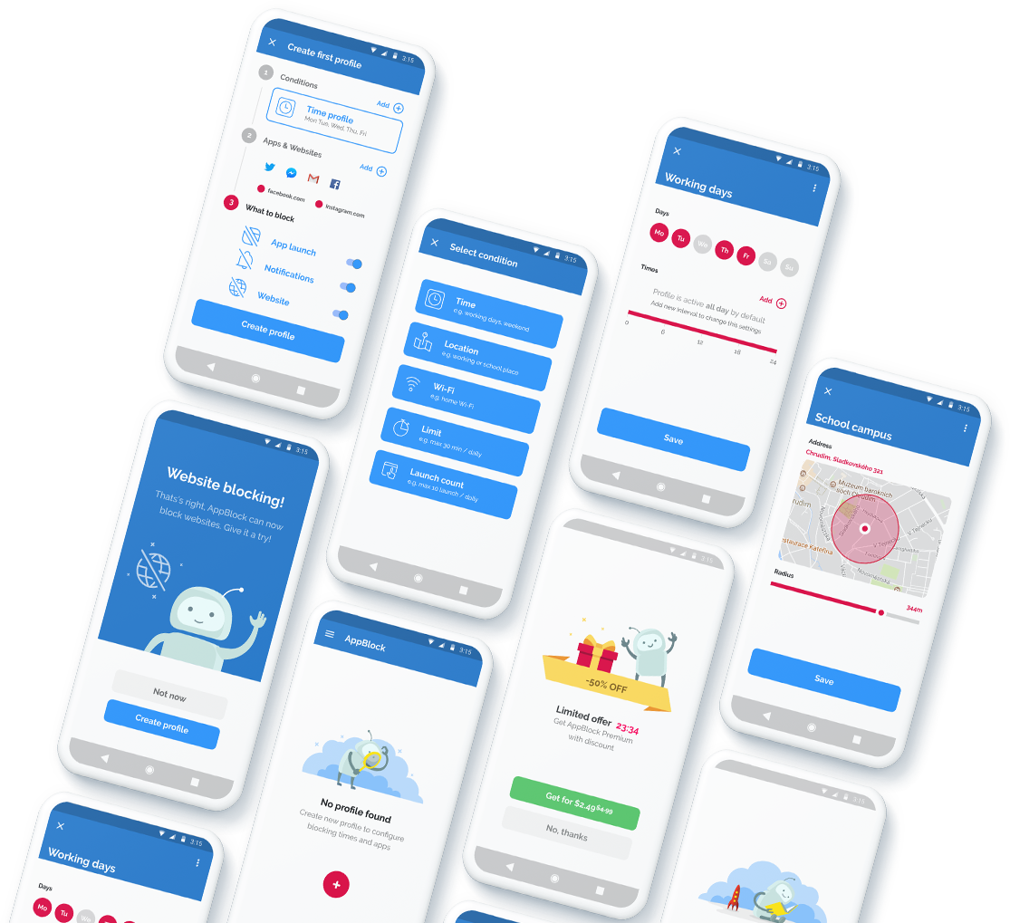 AppBlock – Mobile application | MobileSoft